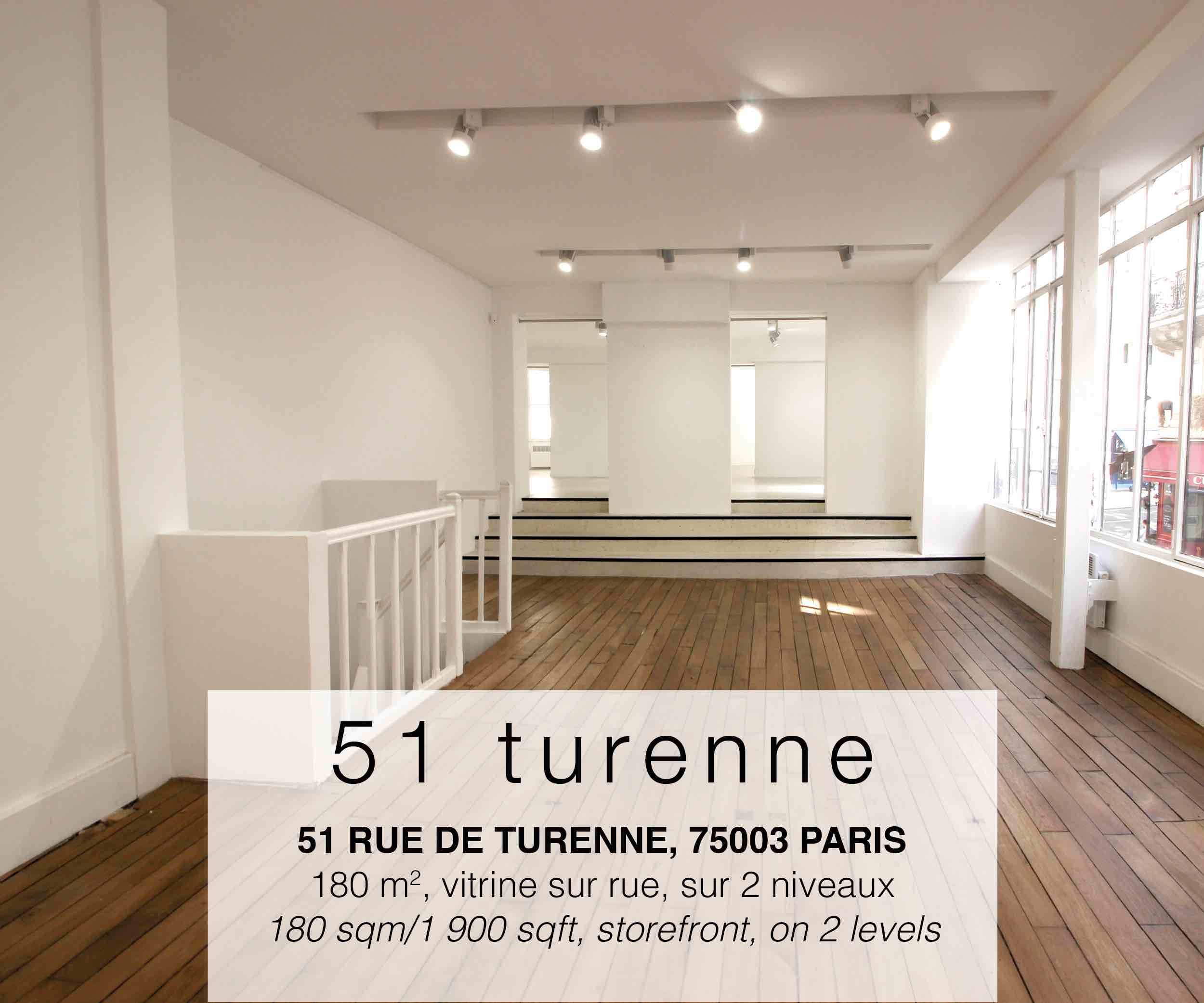 20 Espaces & Galeries à louer dans le Marais | Galerie Joseph Paris