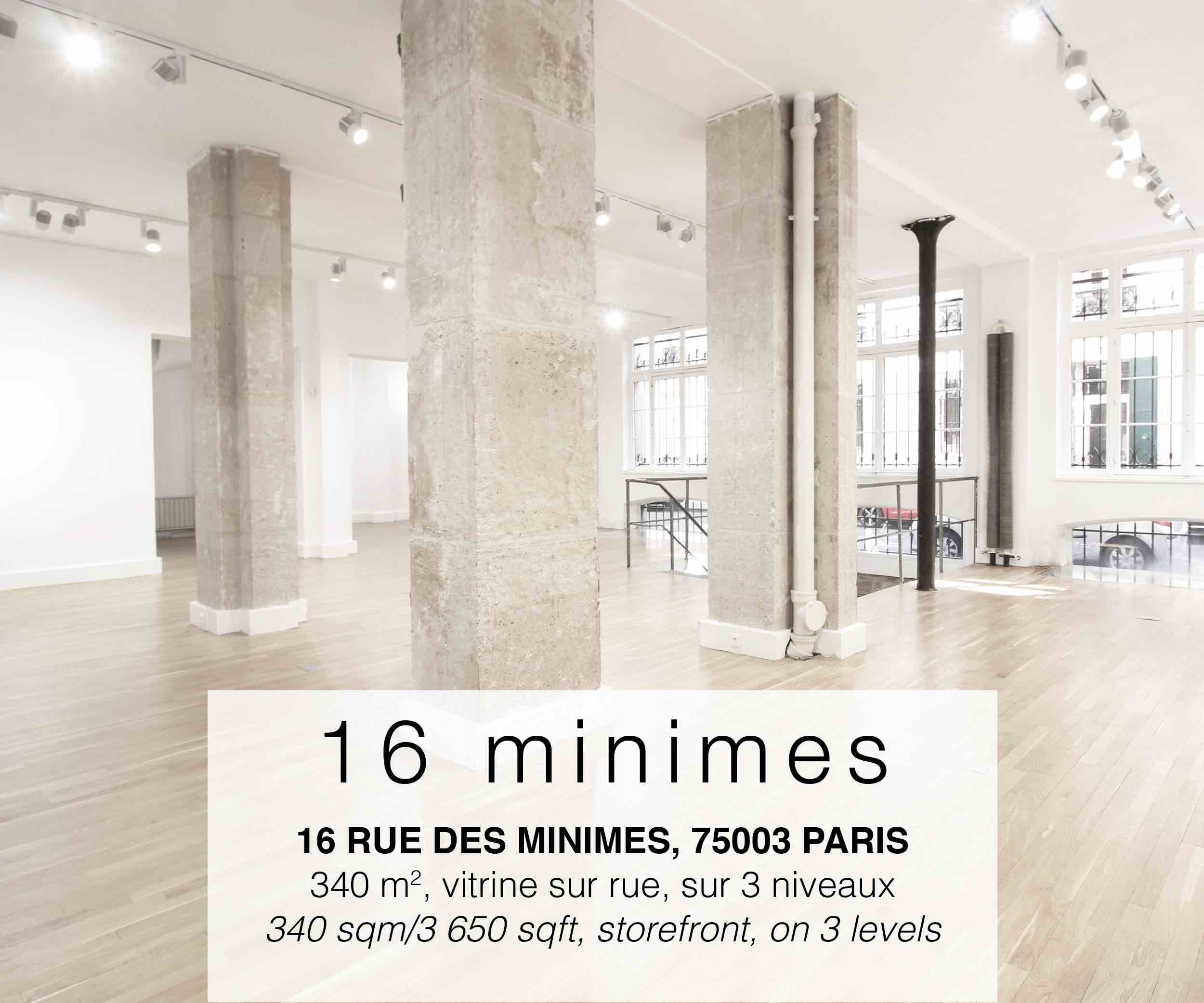 20 Espaces & Galeries à louer dans le Marais | Galerie Joseph Paris