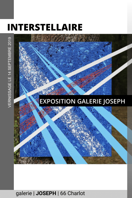 Expositions d'Art à Paris - Galerie Joseph