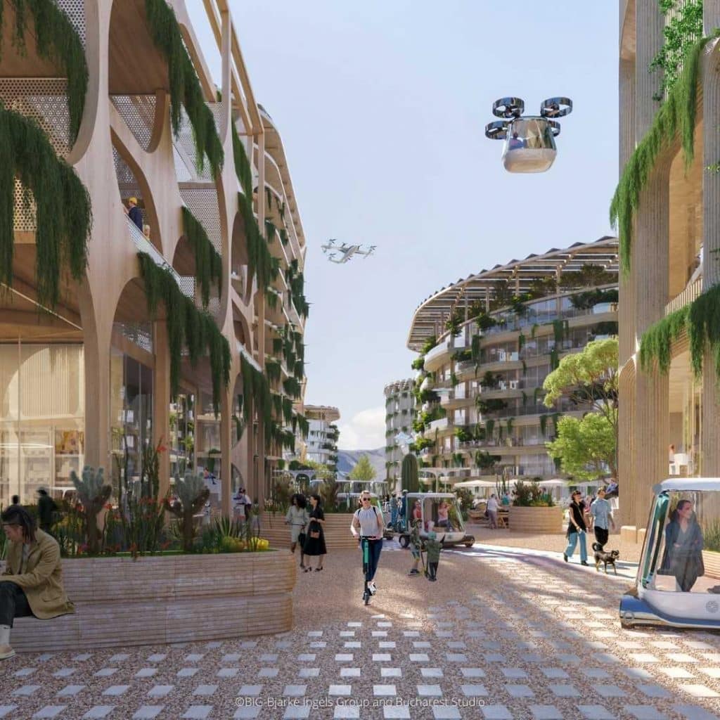 Telosa, the city of the future designed by the studio BIG - Galerie Joseph