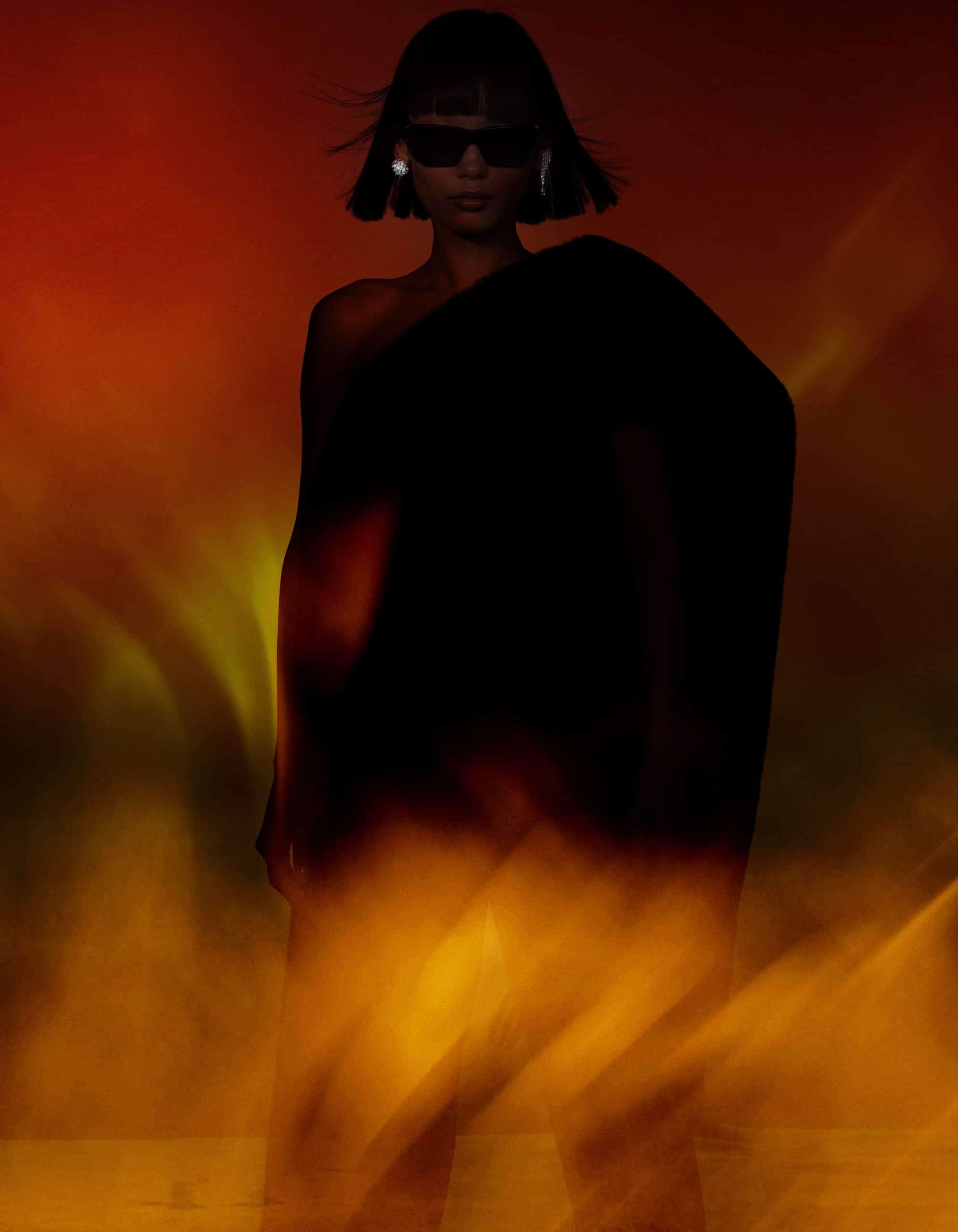 Sabine Villiard: Cuando la moda y el arte se combinan